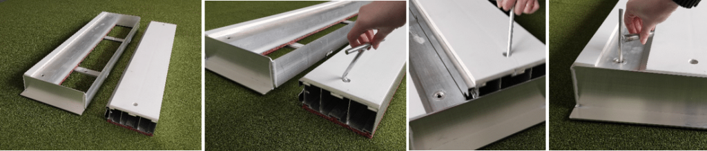 Absprungbalken für Weitsprung mit 3-fach Nutzung || artec®